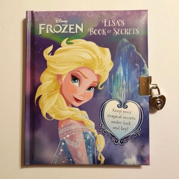 Disney | Accessories | Disney Frozen Elsa Anna Book Of Secrets Key ...